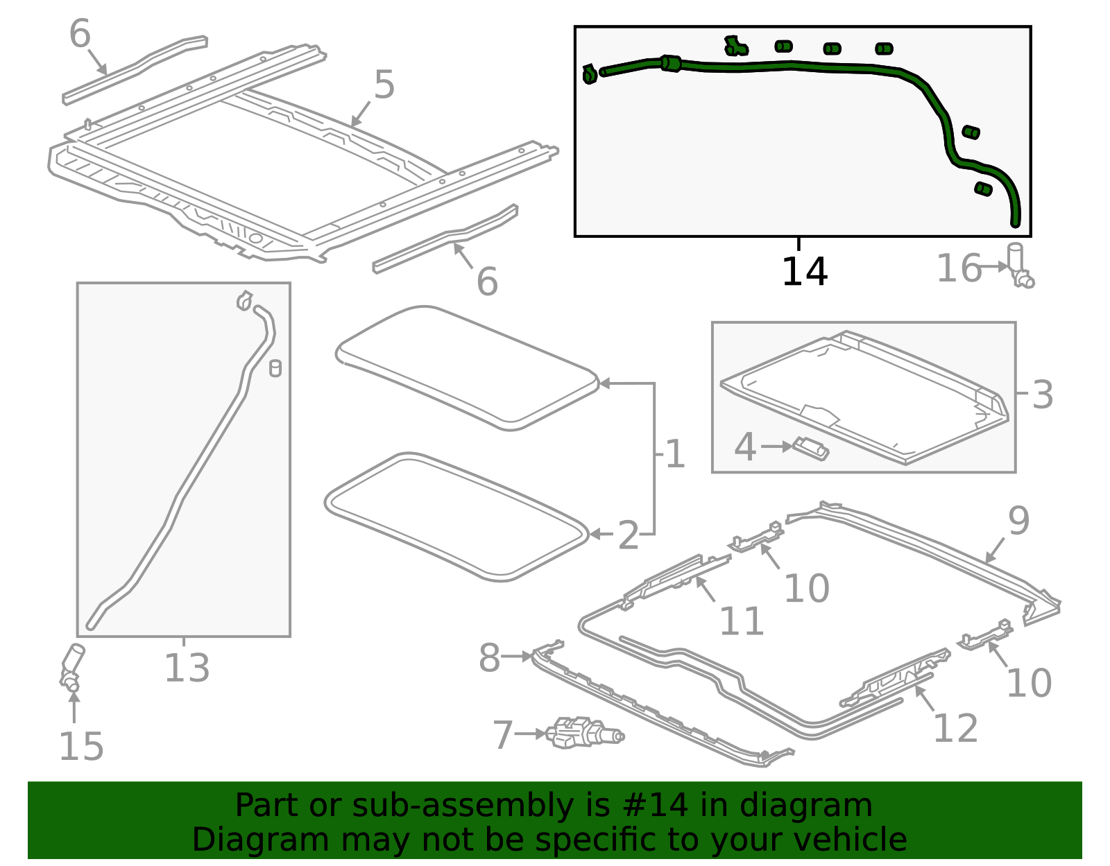 70065-TVA-A00 - Drain Tube - 2018-2022 Honda Accord | Conicelli Honda Parts