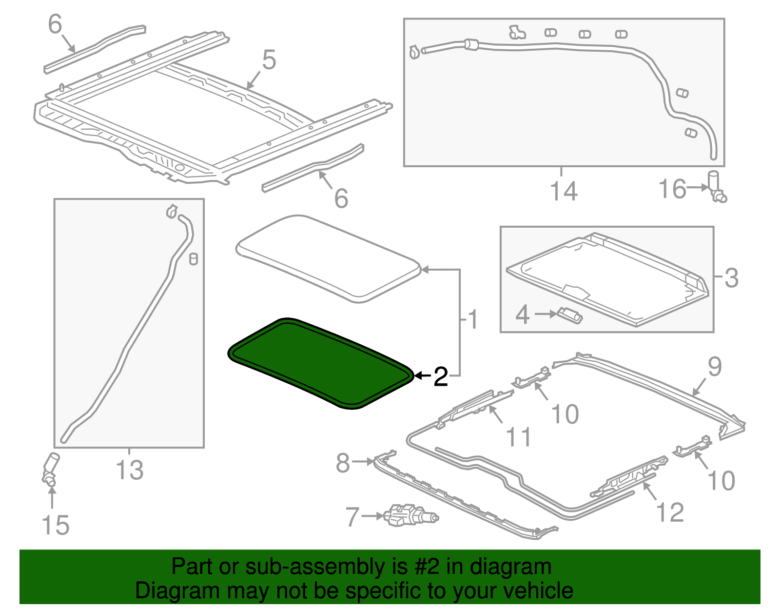 2018-2025 Honda Accord Seal 70205-TVA-A01 | OEM Parts Online