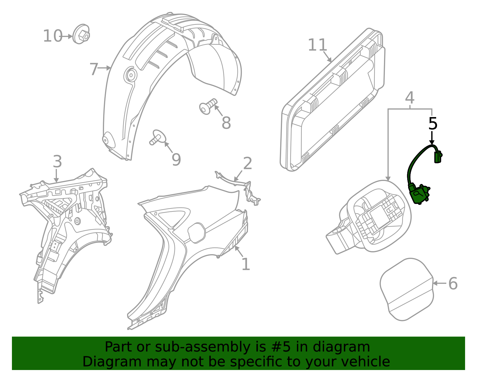 2021-2025 Kia K5 Actuator 81560-L2000 | Kia Parts Online