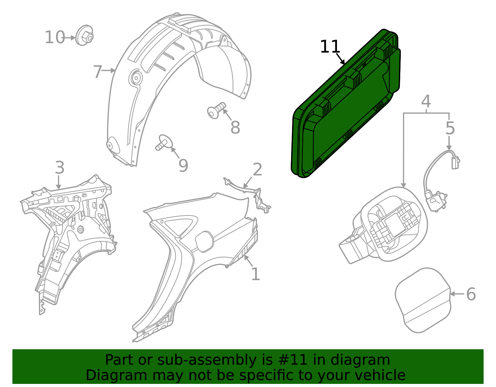 97510-CV000 - Pressure Vent 2022-2025 Kia | Kia.Parts Store