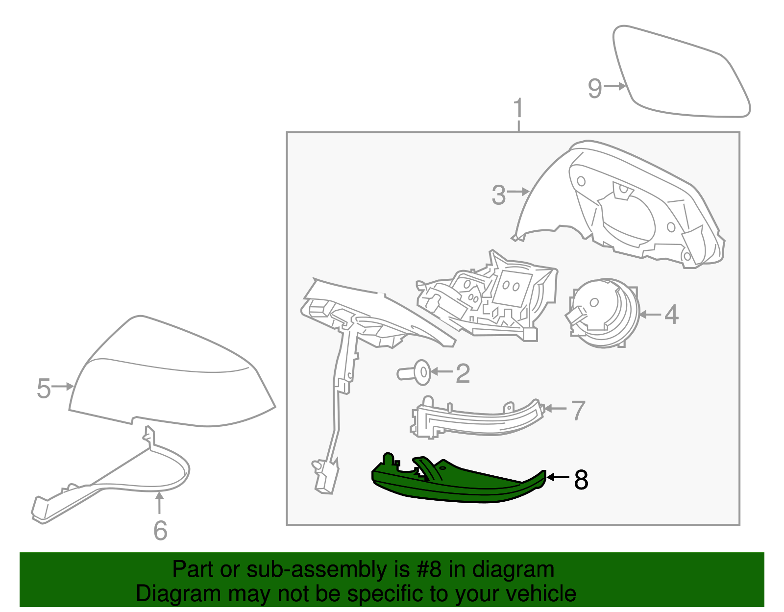 51167284127 - 2012-2021 BMW Lower Housing (51-16-7-284-127) | BMW of ...