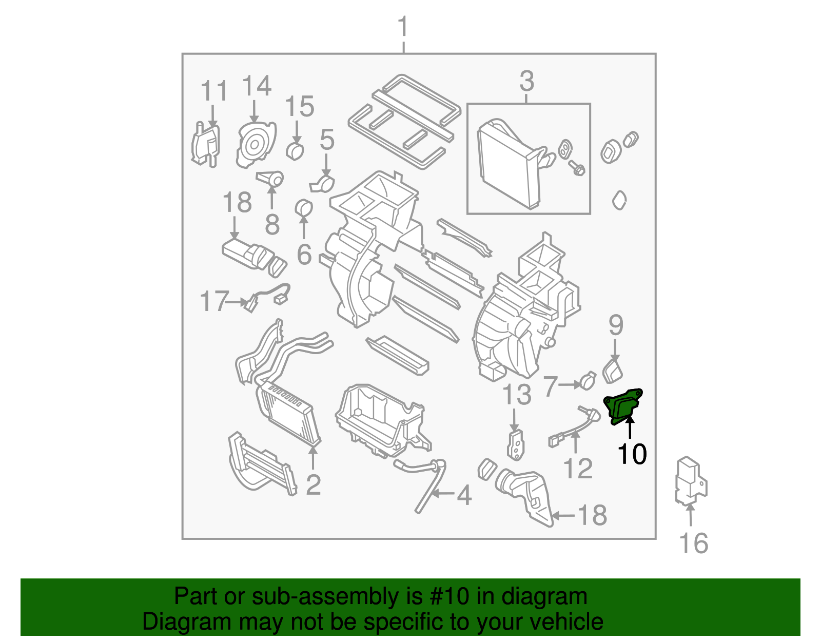 97159-1H000 - Actuator - 2007 2008 Hyundai Elantra | World OEM Parts ...