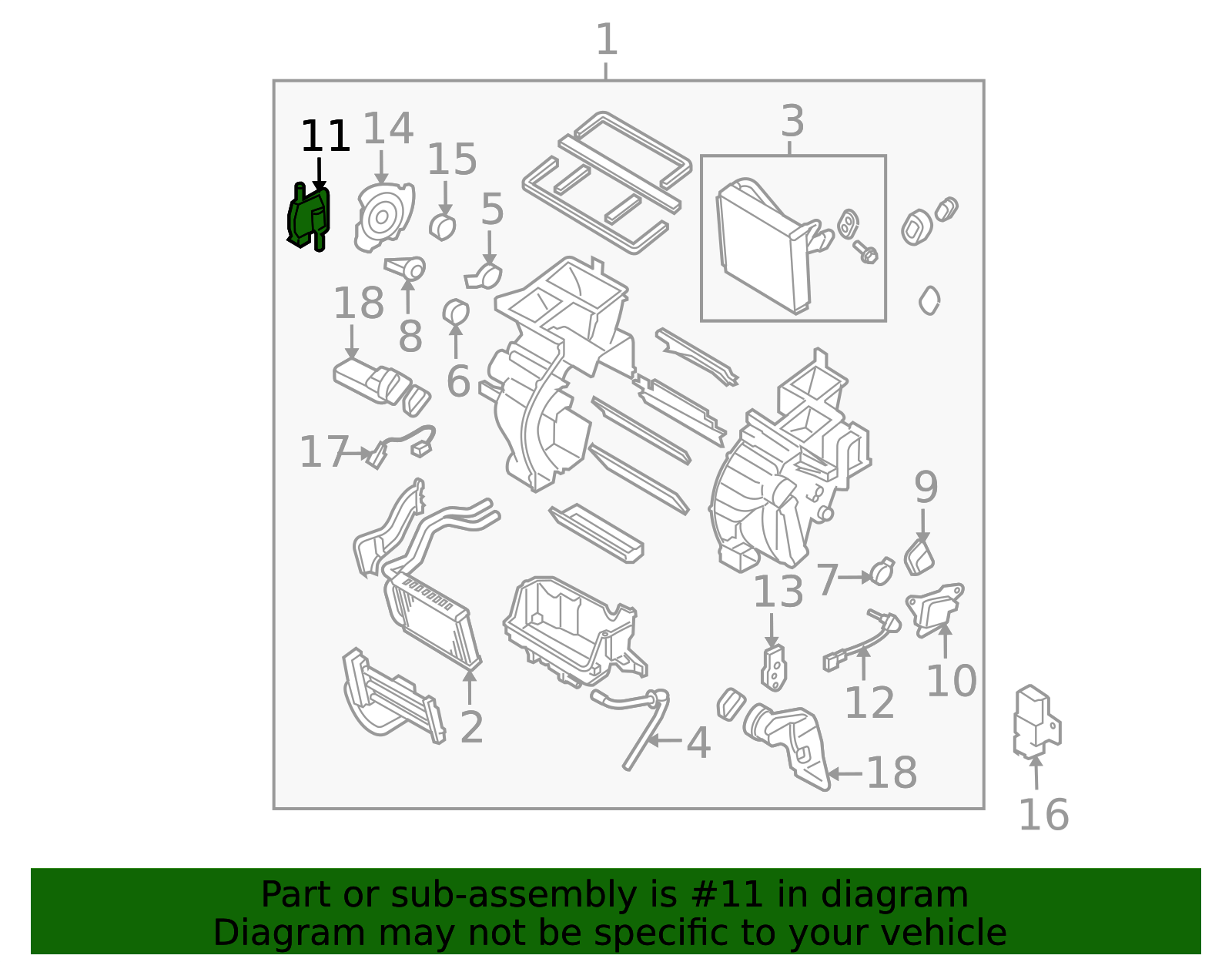 97154-2H000 - High-Quality HVAC Air Inlet Door Actuator for AutoNation ...