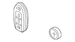 2015-2019 Nissan Keyless Entry Transmitter 285E3-5AA3D | OEM Parts Online