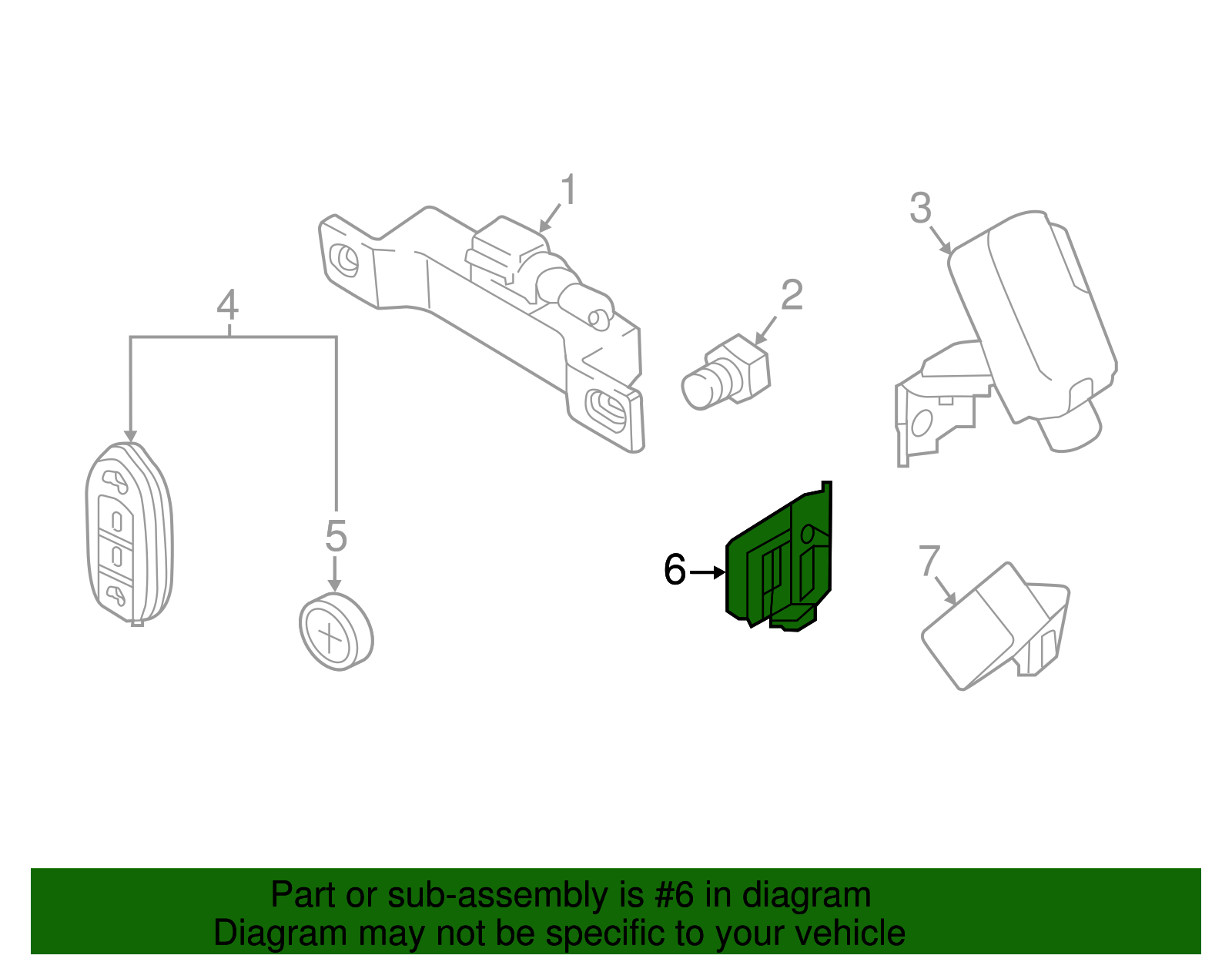 25640-EZ70A - Warning Buzzer - 2016-2024 Nissan | Nissan OEM Parts Direct