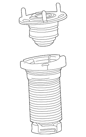 2021-2024 Toyota Mirai Strut Mount 48680-62010 | Toyota Parts Center