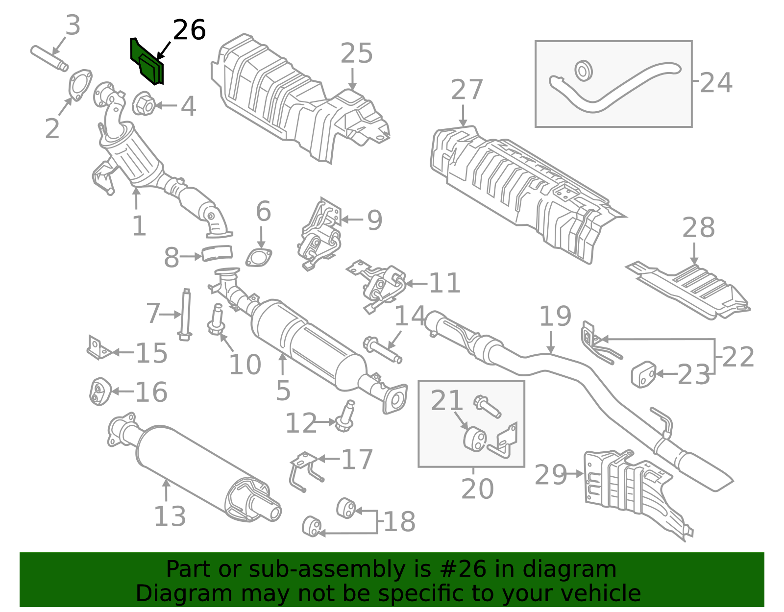 2015-2019 Ford Floor Pan Heat Shield CK4Z-99102B00-B | Ford OEM Parts ...