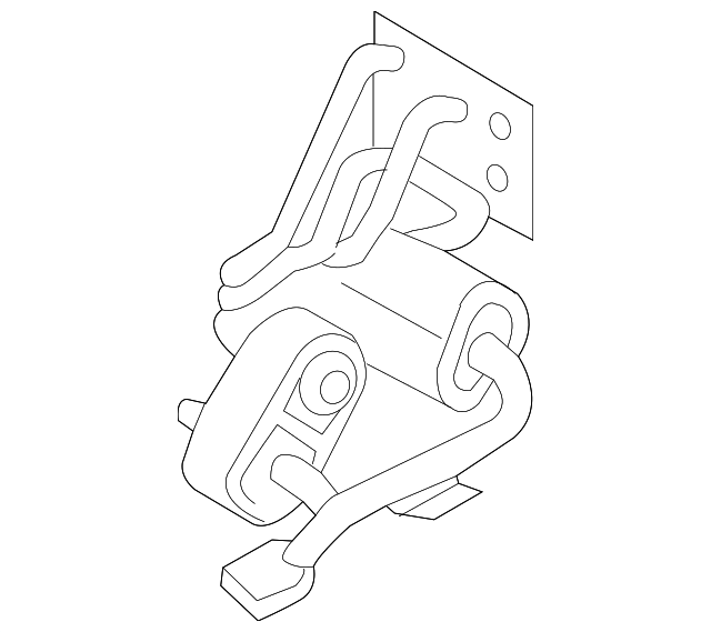 2015-2019 Ford | Front Bracket | CK4Z-5A242-B | Walls' Ford Parts