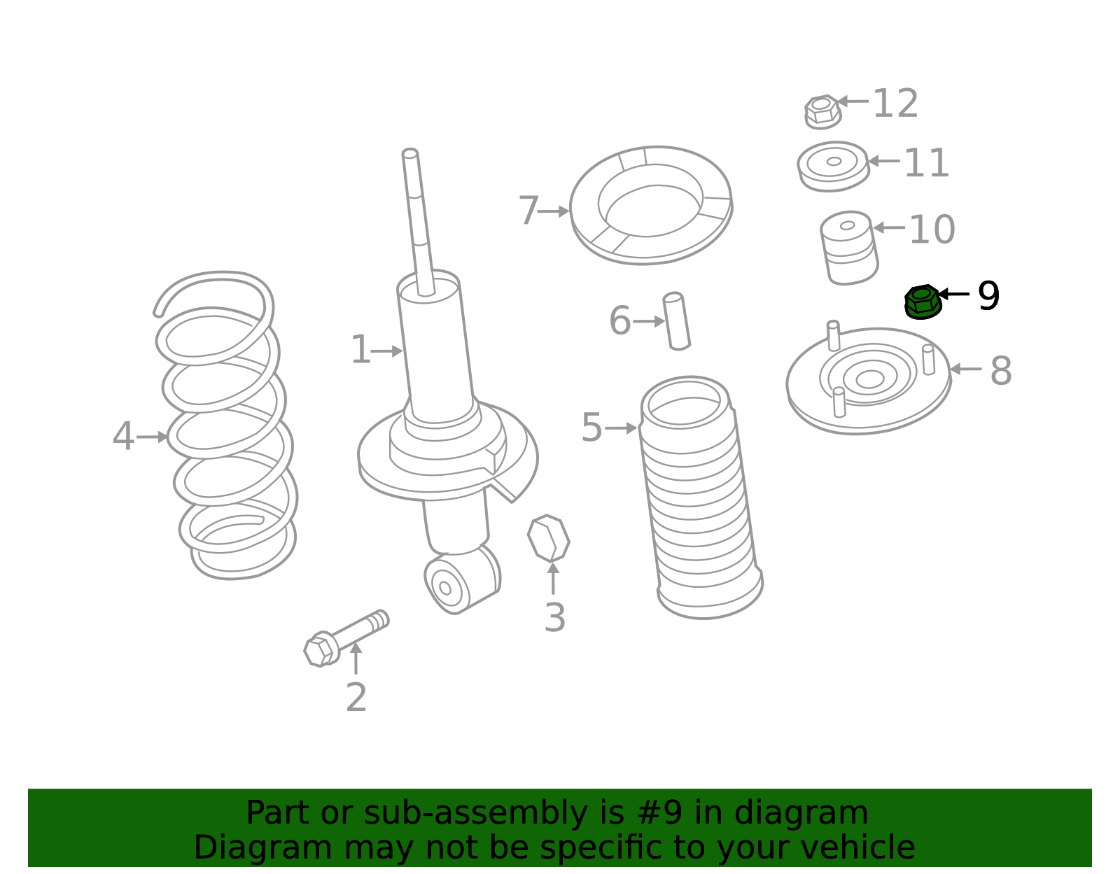 08918-3401A | Nissan Nut-Flange - Genuine OEM | 089183401A | Nissan ...
