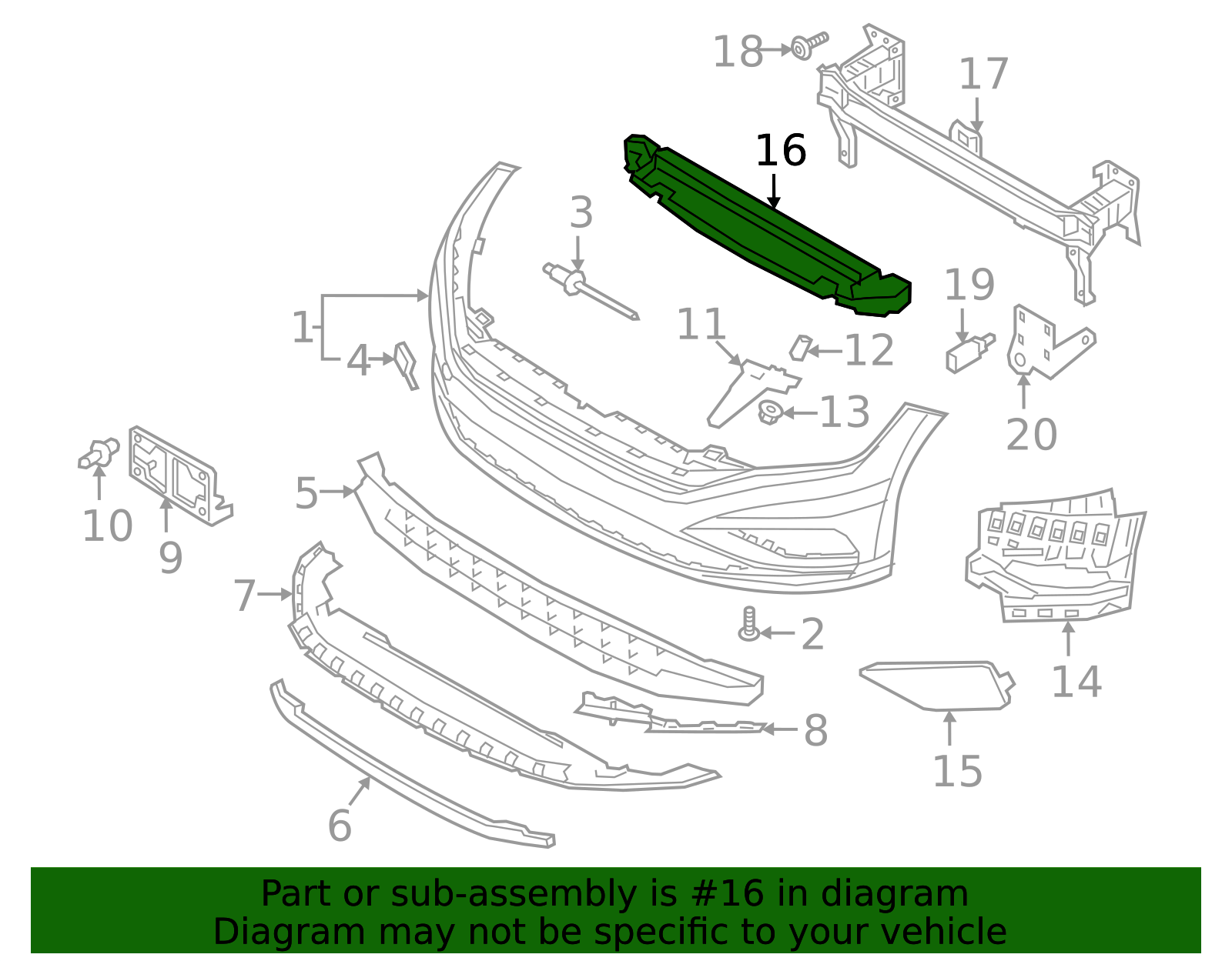 2019-2021 Volkswagen Jetta OEM NEW 2019 Volkswagen Jetta Front Bumper ...