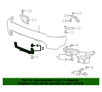 2020-2025 Chevrolet (Replaces 85665874) Front Bumper Fascia Lower ...