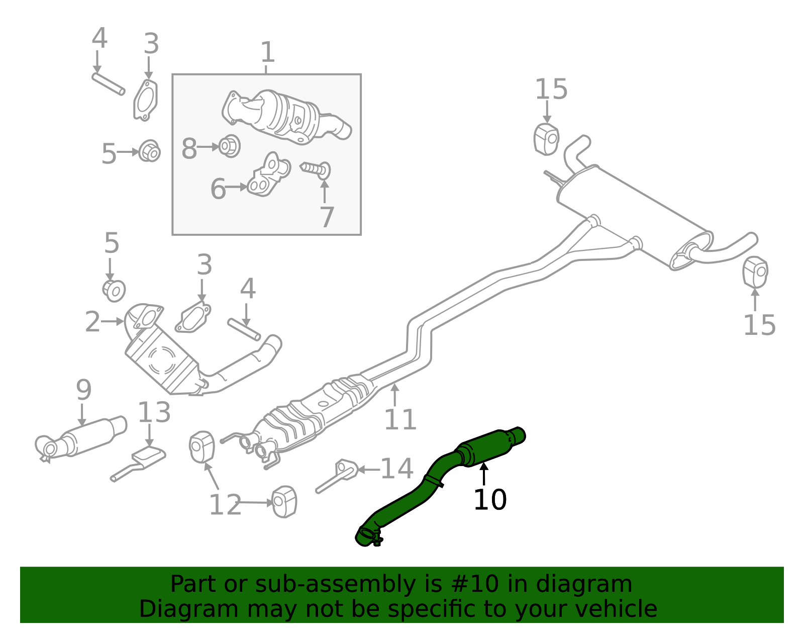 K2GZ-5G203-B - Intermediate Pipe 2019-2024 Ford | Big 3 Auto Parts