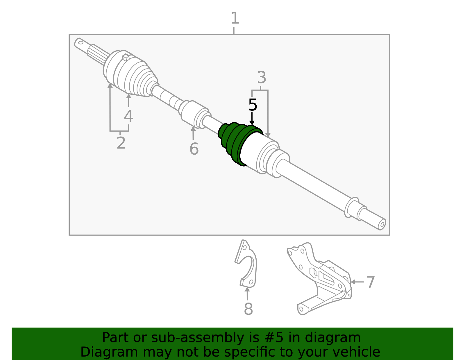 2020-2025 Nissan Sentra Inner Boot C9741-BJ00A | Nissan Parts Central