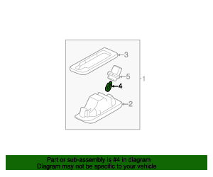 MS820090 - Bulb 2014-2025 Mitsubishi | Mitsubishi Direct Parts