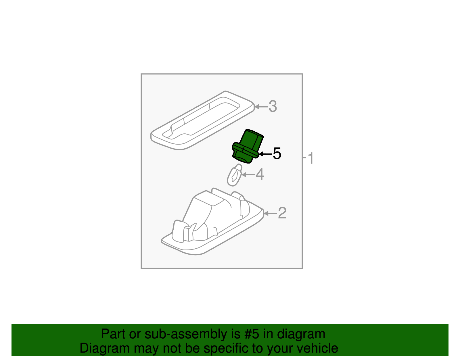 1989-2024 Mitsubishi Lamp Housing Socket MU805818 | Mitsubishi Parts ...