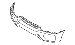 51117245405 - 2008-2014 BMW X6 Bumper Cover (51-11-7-245-405) | BMW of ...