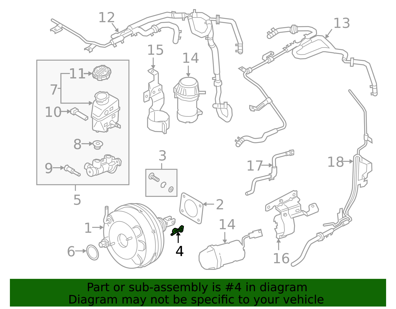 2011-2025 Hyundai Power Brake Booster Cotter Pin 43777-1G100 | OEM ...