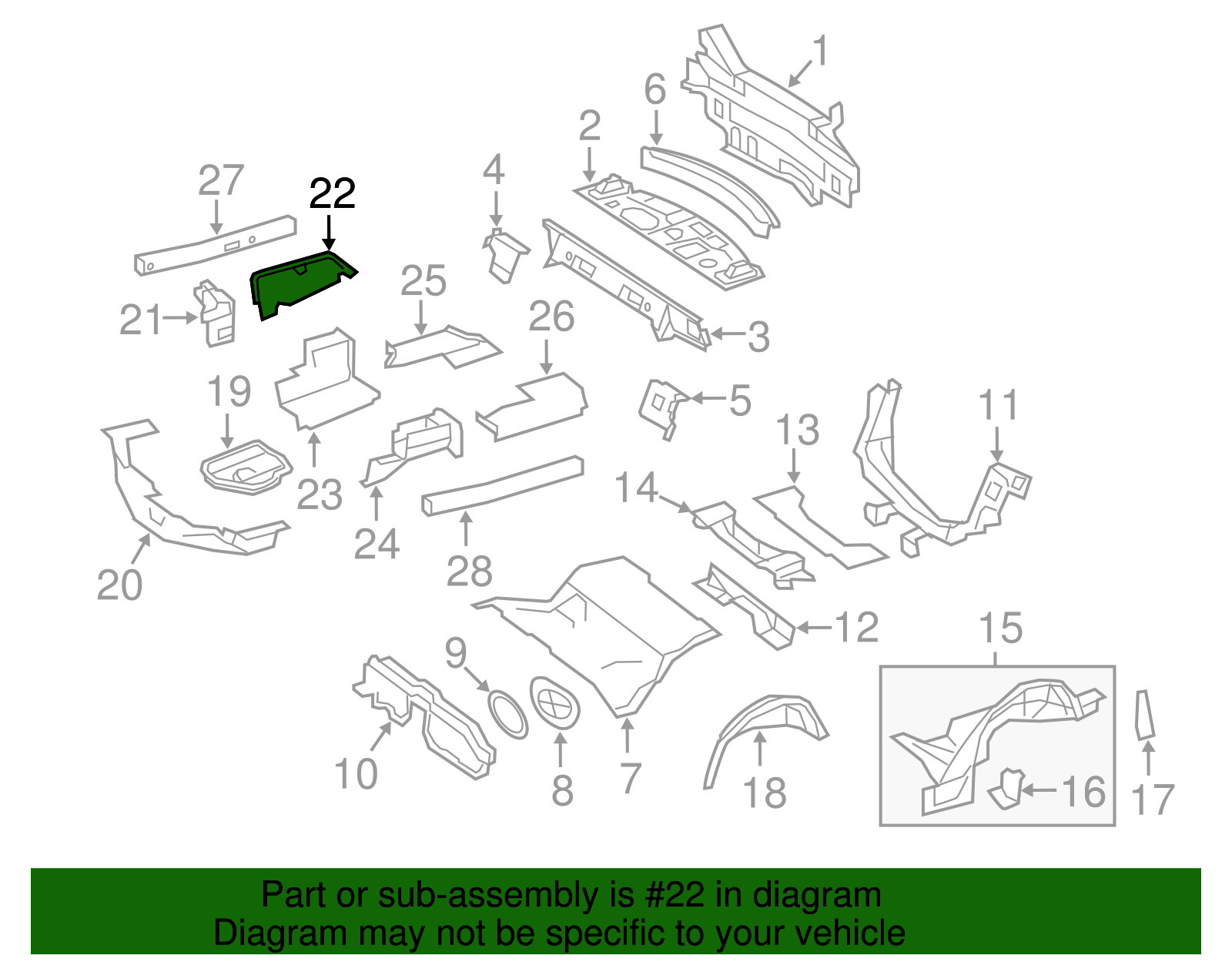 204-610-05-08 - Battery Cover 2008-2017 Mercedes-Benz | Mercedes-Benz ...