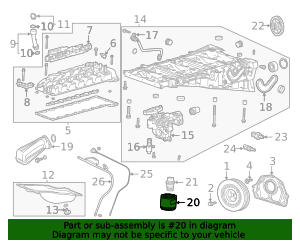 12735608 - Oil Filter 2024-2025 GM | GM Parts Warehouse