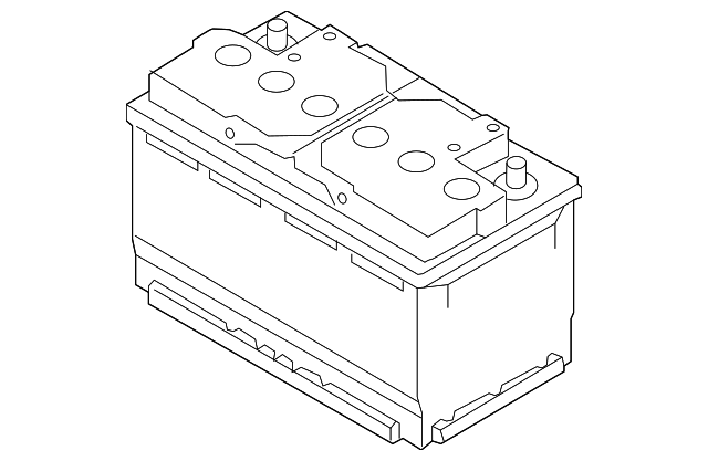 2015-2022 Kia Vehicle Battery 37110-C6812 | TascaParts.com