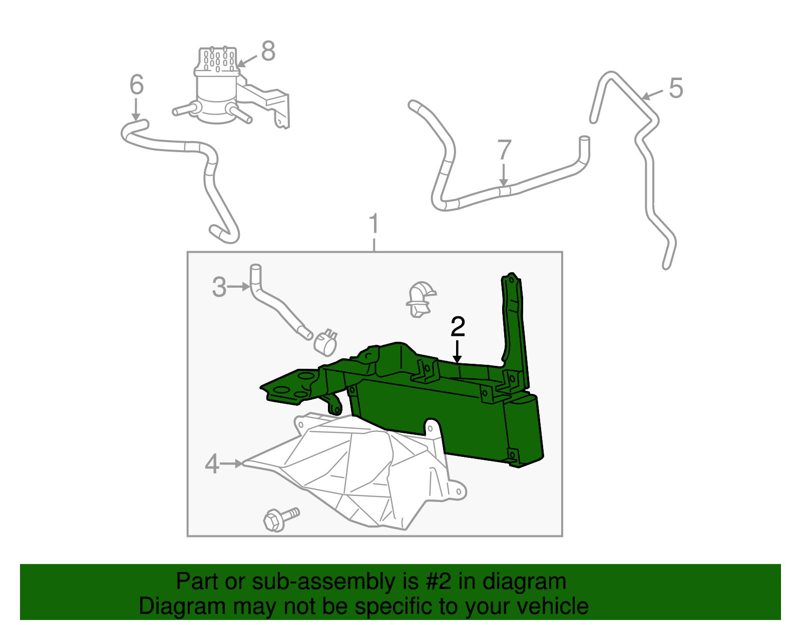 32920-0E030 - 2010 Toyota Highlander - Oil Cooler | Nucar Toyota of ...