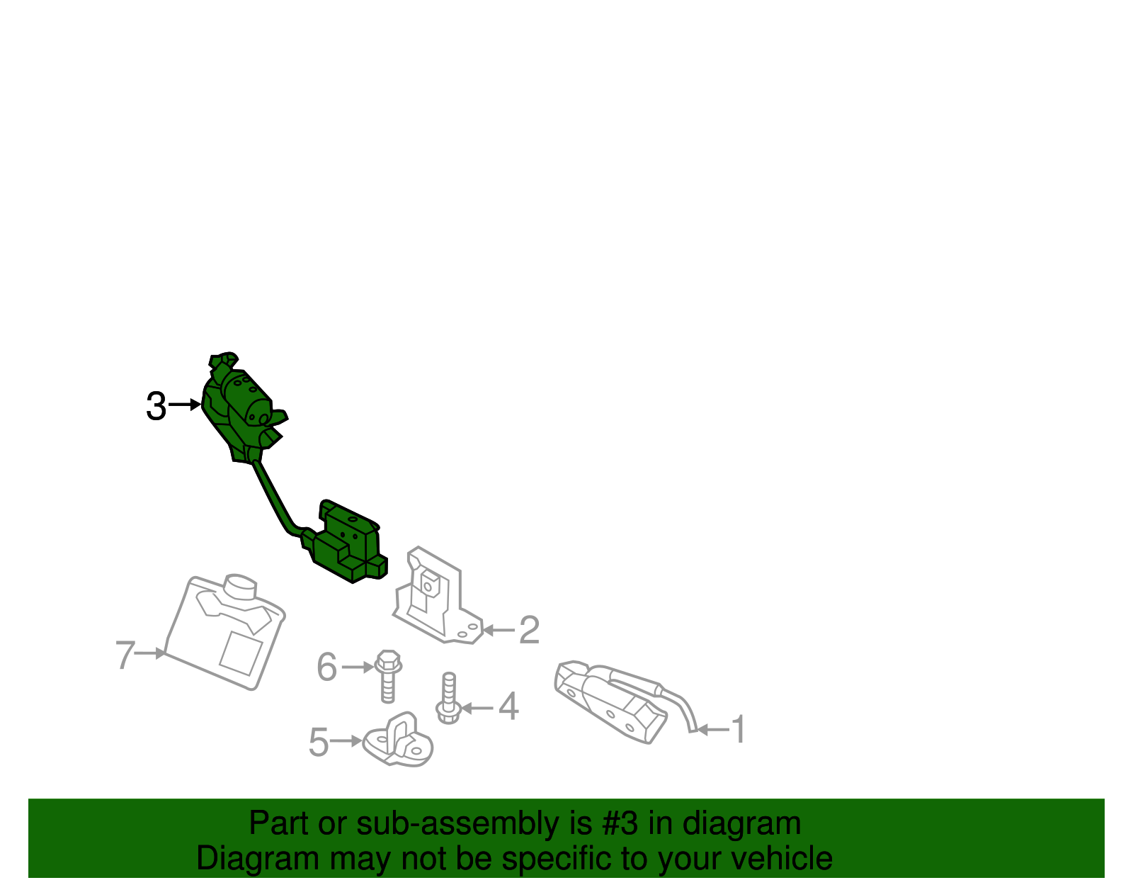 2013-2019 Hyundai Trunk Lock Actuator Motor 81230-B8100 | OEM Parts Online