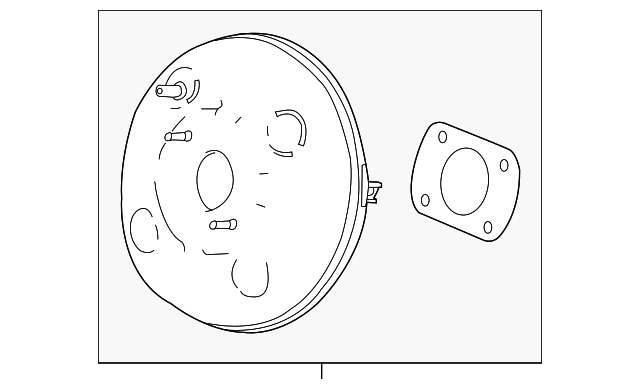 01469-TGH-A11 - Booster Assembly 2020-2021 Honda Civic | Honda Parts Online