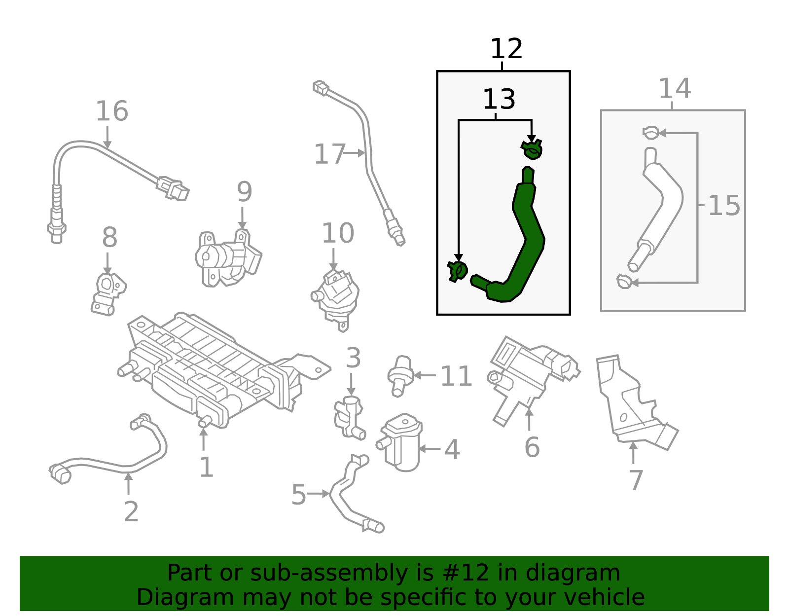 26720-2E010 - High-Quality PCV Valve Hose for 2020 Hyundai Elantra ...