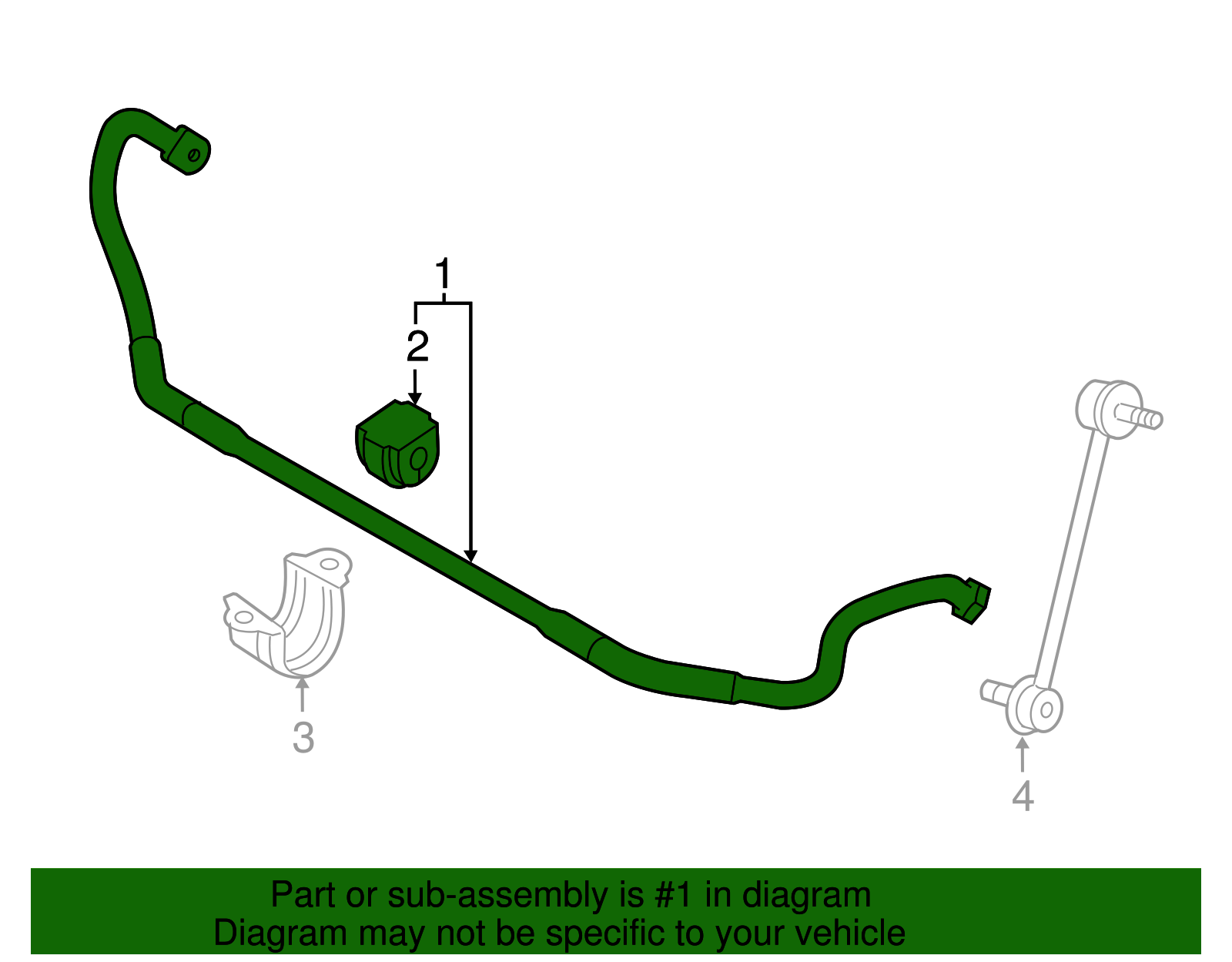 31306869290 - 2014-2021 BMW Stabilizer Bar (31-30-6-869-290) | BMW of ...
