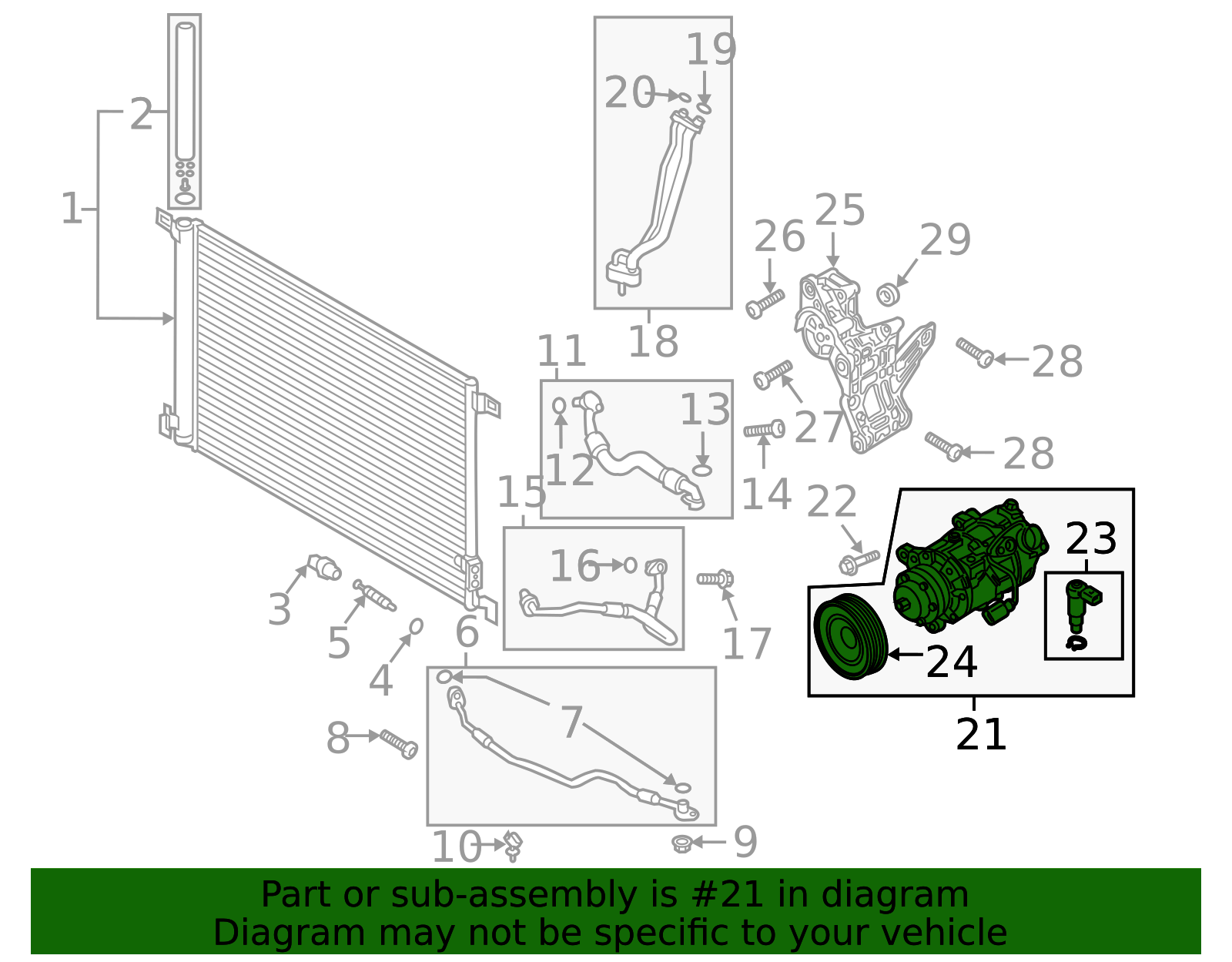8W0-816-803-T - Compressor Assembly 2018-2025 Audi | Audi OEM Parts