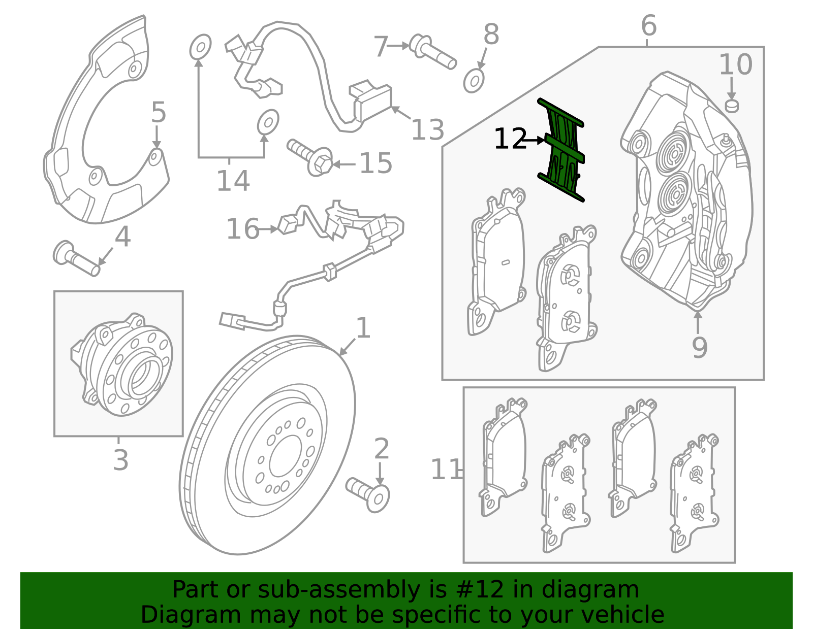 58144-T1200 - High-Quality Brake Pads Retainer Spring for 2021-2025 ...