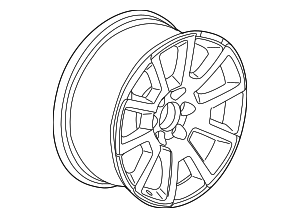 2014-2019 GM 18x8.5-Inch Aluminum Wheel 84227872 | Shop Matick Buick GMC