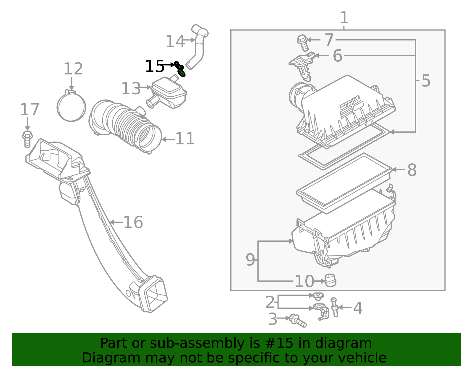 PCV Valve Hose Clamp 90467-21004 | Toyota Parts Center