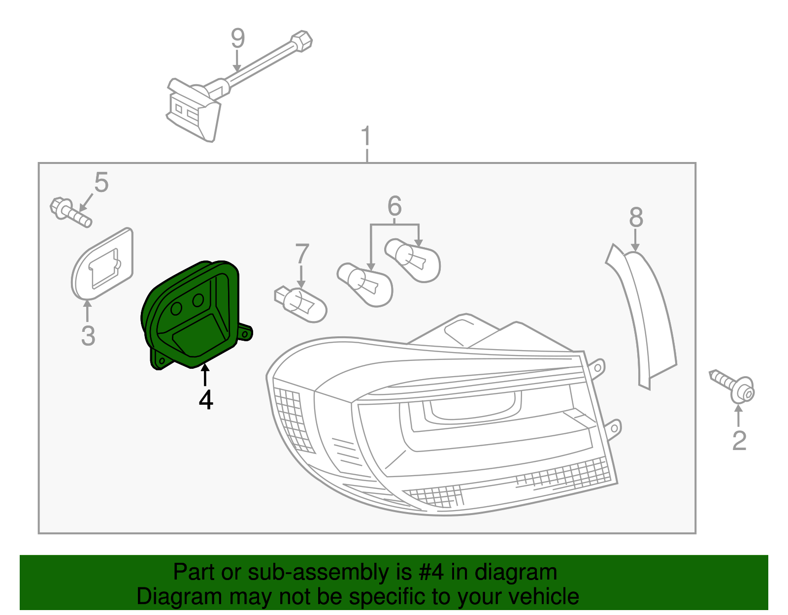 5N0-945-257-D - 2012-2018 Volkswagen - Socket Plate | Order Euro Parts
