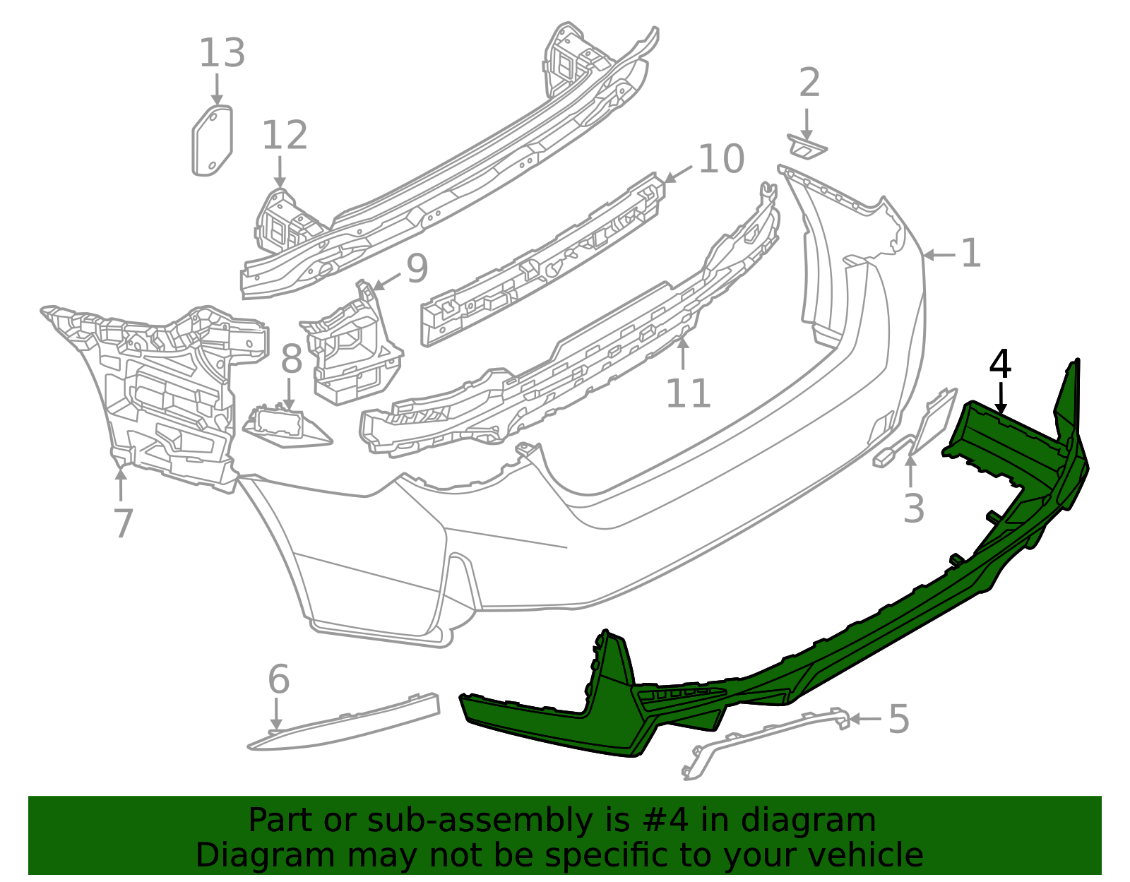 Buy BMW Lower Cover 51-12-8-737-066 | BMW Part Search