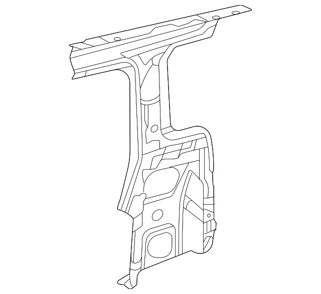2020-2025 Toyota Highlander Pillar Reinforced 61711-0E080 | Toyota San ...