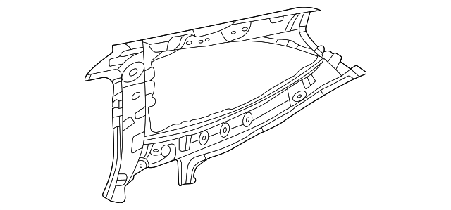 61708-0E060 - Toyota Opening Panel 2020-2024 Toyota Highlander ...