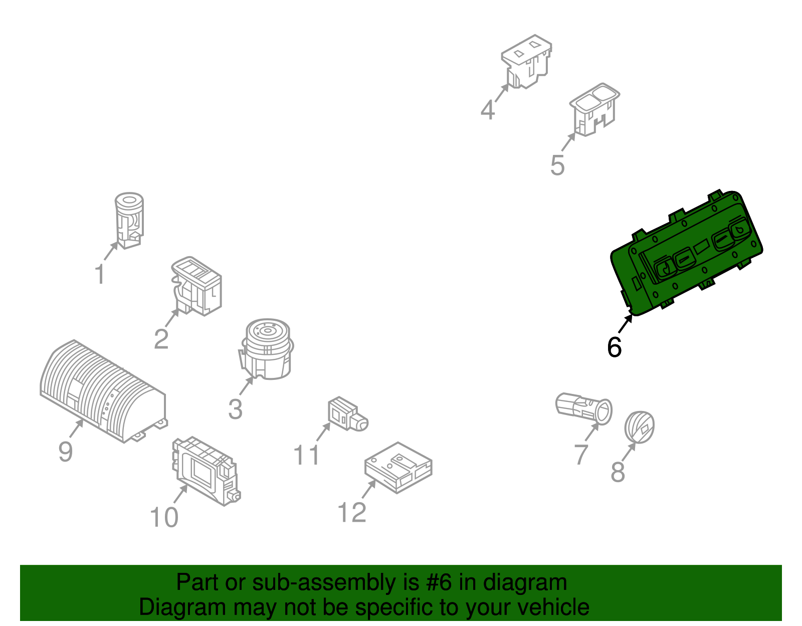 3CN-907-049-E-WZU - Dash Control Unit 2018-2024 Volkswagen Atlas ...