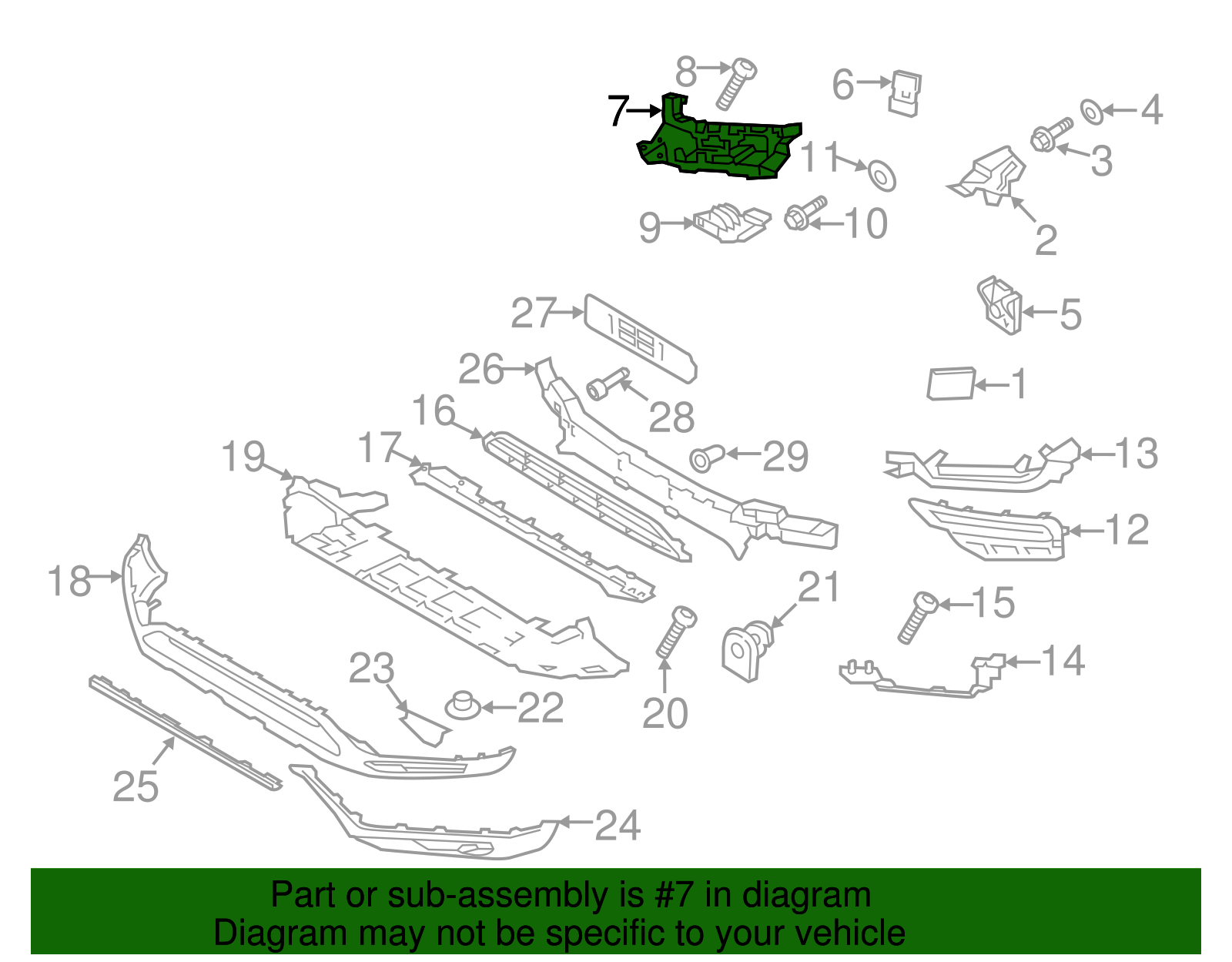 2016-2025 Volvo XC90 Mount Bracket 31353370 | TascaParts.com