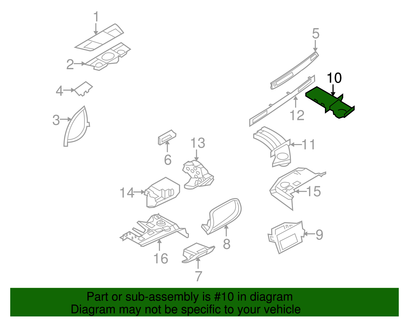 51459173469 - 2006-2013 BMW Cup Holder (51-45-9-173-469) | BMW of South ...