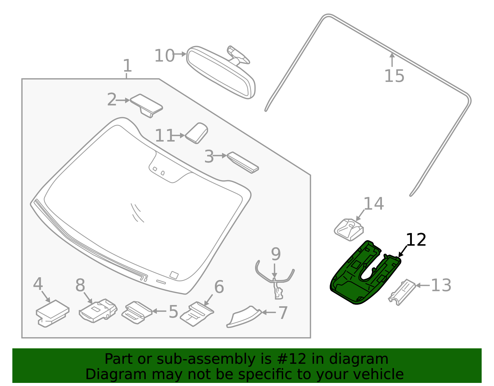 96005-D9100 - Trim Cover 2017-2022 Kia Sportage | Kia.Parts Store