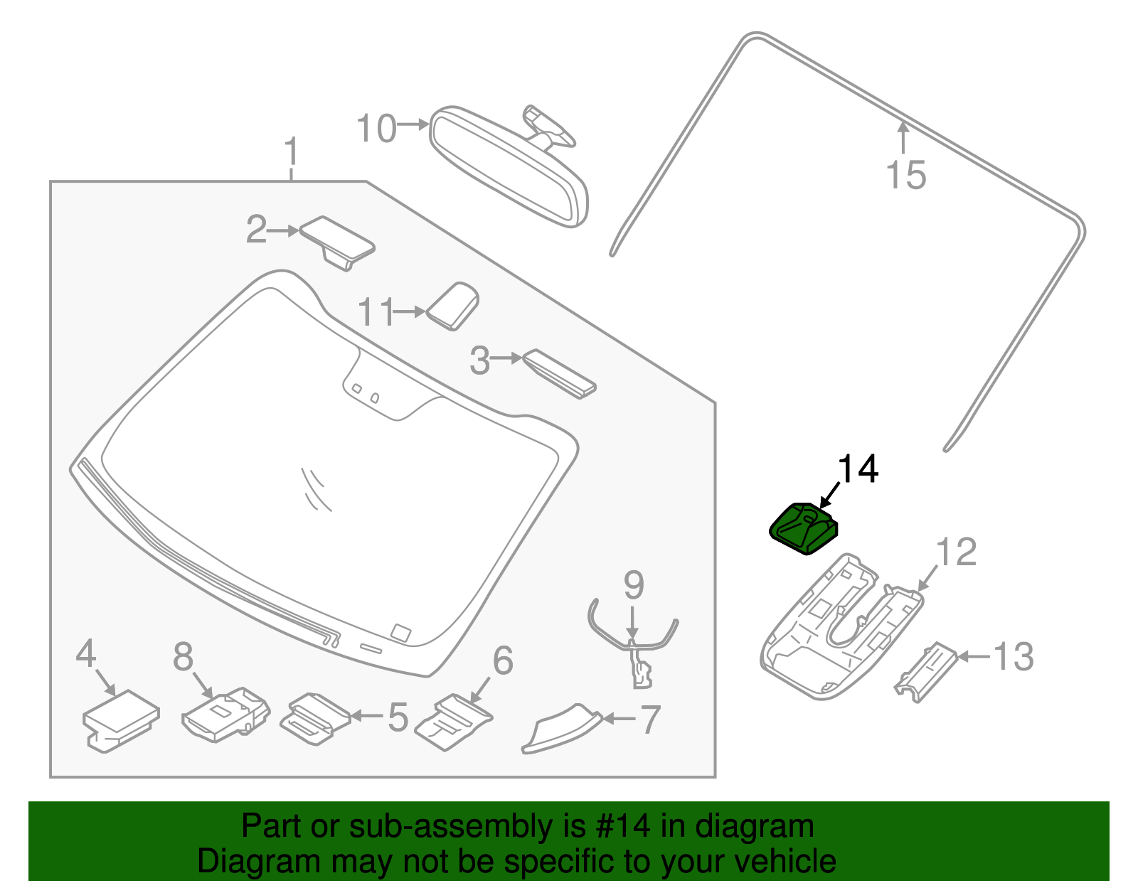 99211-F1000SW0 - Lane Departure System Camera 2020-2022 Kia Sportage ...