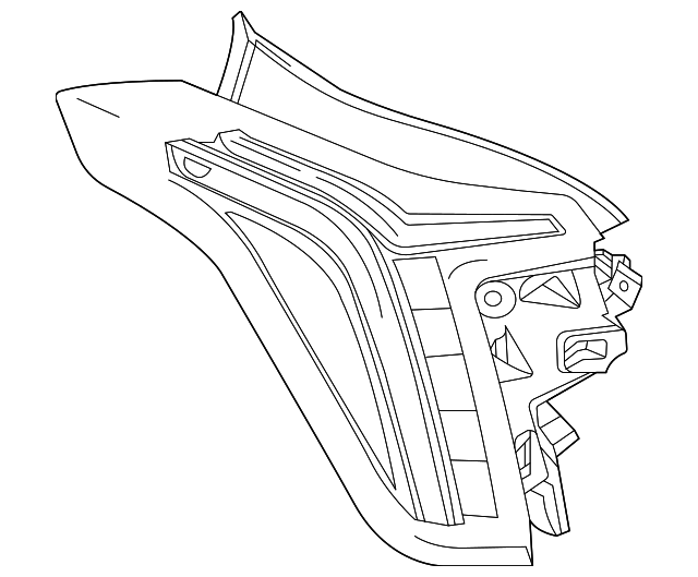 2020-2025 Cadillac CT5 Tail Lamp 87864508 GM | GMPartsDirect.com