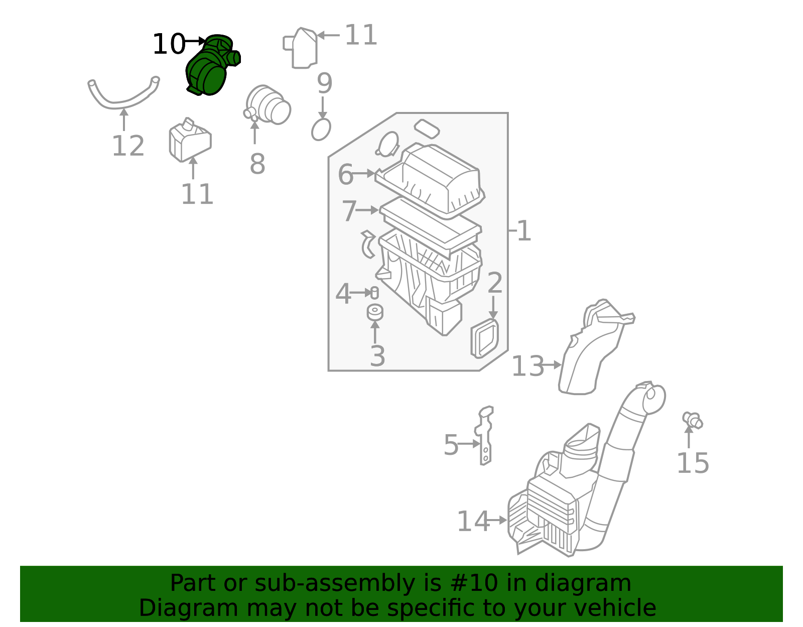 28138-4D200 - Intake Hose Kia.Parts Store