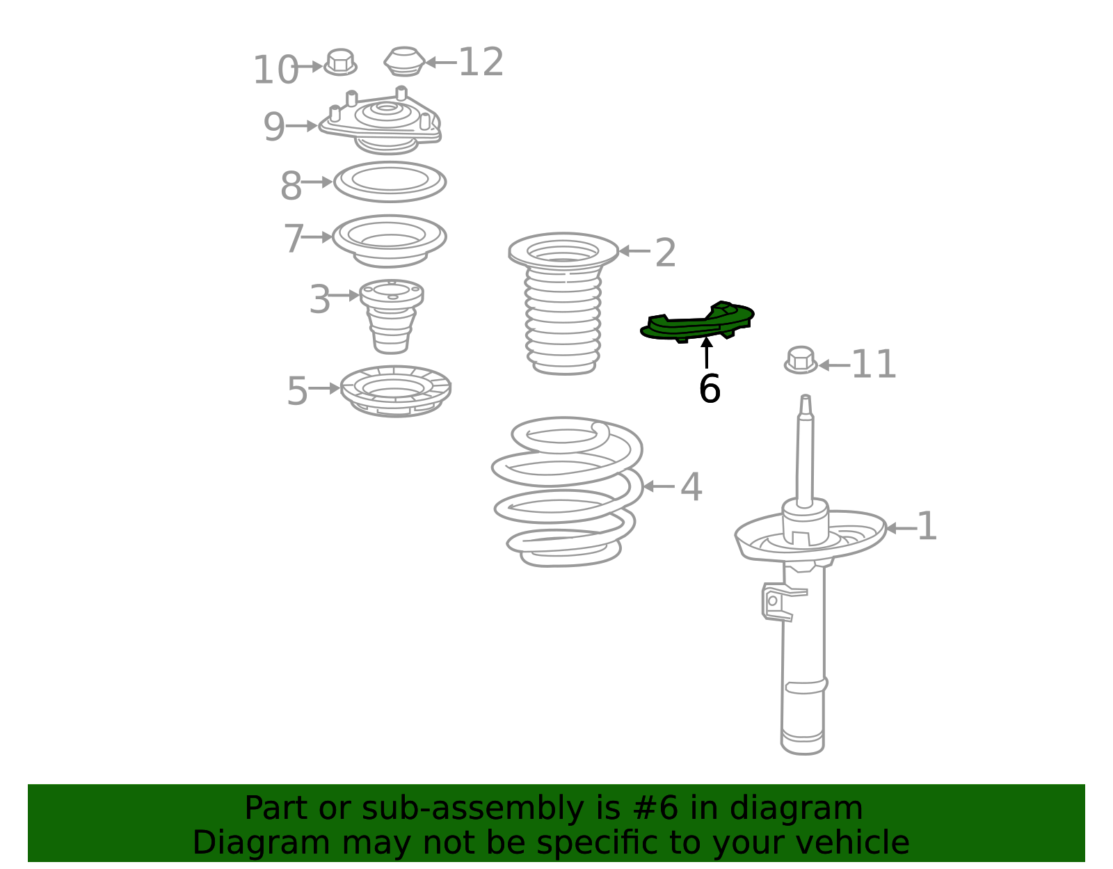 51684-TLA-A01 - Coil Spring Insulator Honda Parts Online
