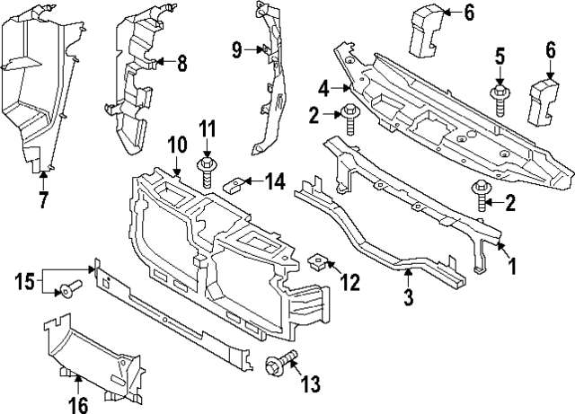 OEM Ford Air Deflector Parts | Genuine OEM Ford Parts & Accessories