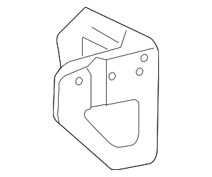4F0-821-135-B - Fender Brace 2005-2011 Audi | Audi OEM Parts Guy
