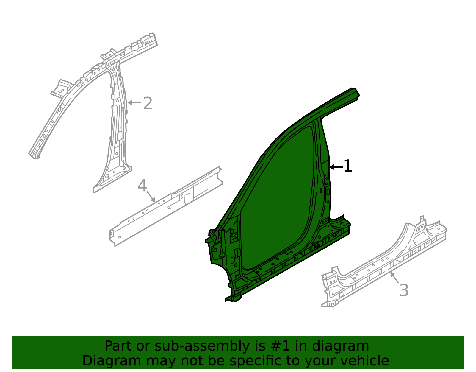 71110-Q4A00 - Aperture Panel 2019-2022 Kia Niro EV | Kia.Parts Store
