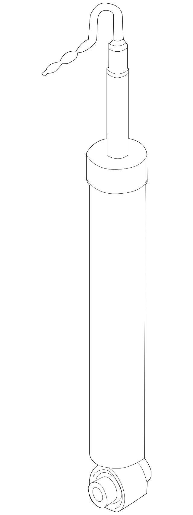 8W0-616-025-H - Shock Absorber 2017-2025 Audi | Audi OEM Parts Guy