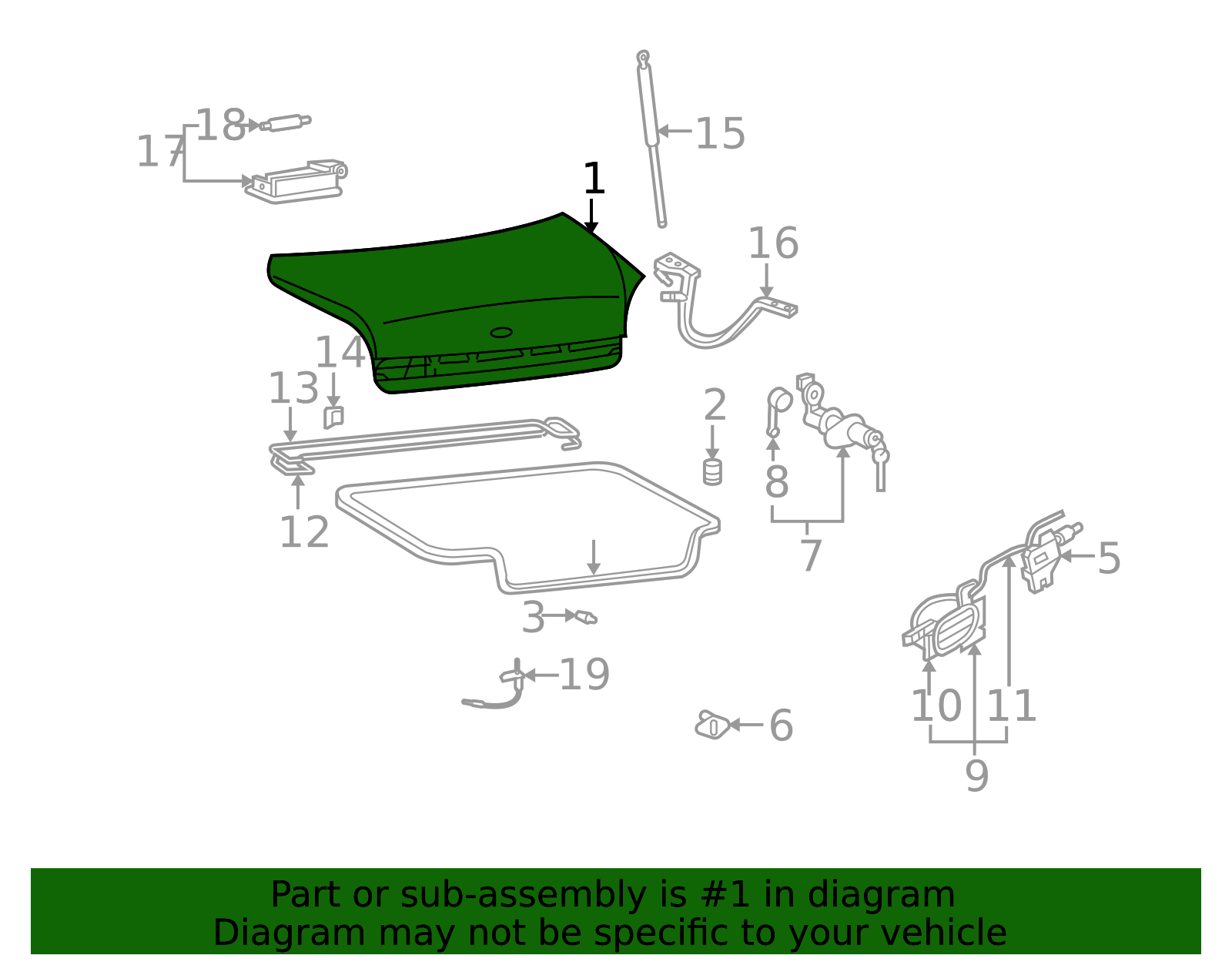 69200-39102 - High-Quality Deck Lid for 2001-2003 Hyundai | AutoNation ...